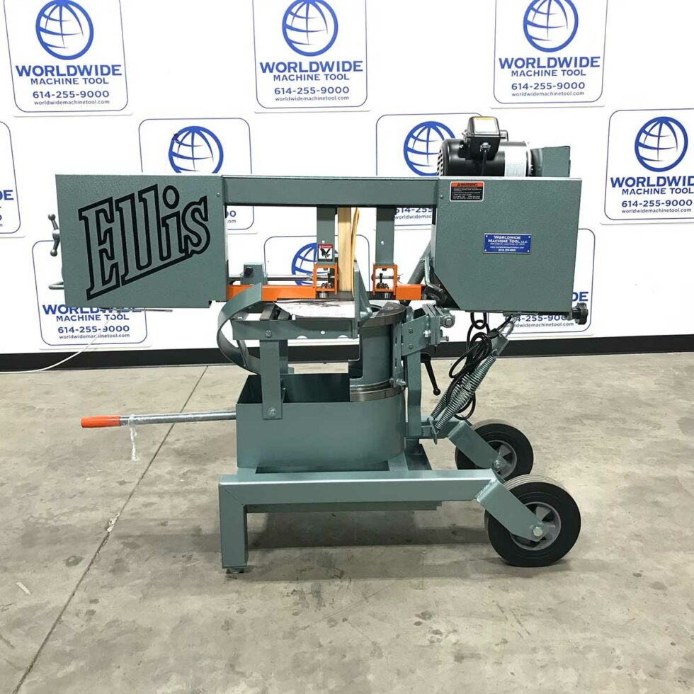 10" x 11" New Ellis horizontal band saw Model 1600