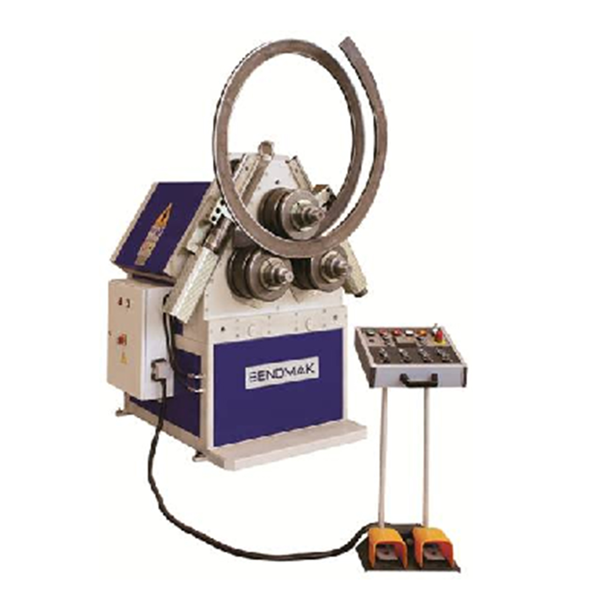 4" x 4" x 3/8" New Bendmak Angle Roll Model Pro 100