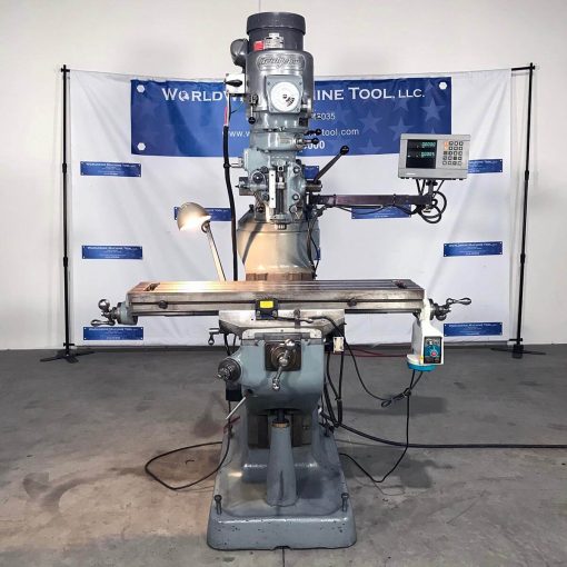 Used Bridgeport Vertical Mill with DRO for sale at Worldwide