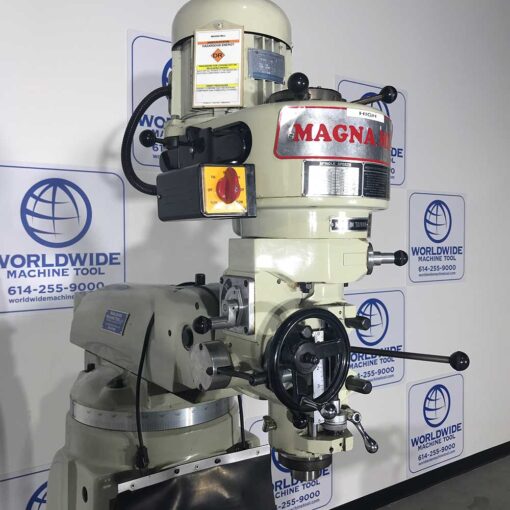 9" x 49" Used Magna Vertical Milling Machine Model 349 for sale