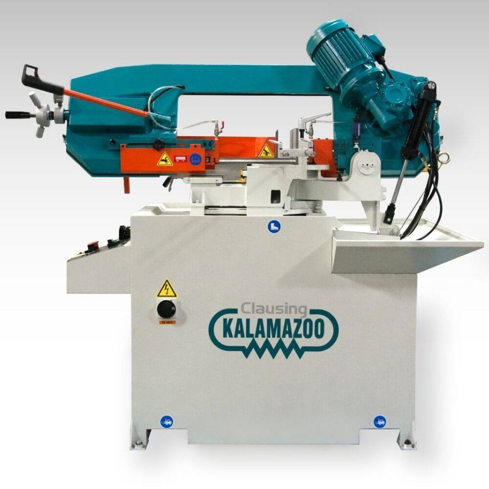 13.8" x 7.9" New Clausing Horizontal Bandsaw Model MS10D