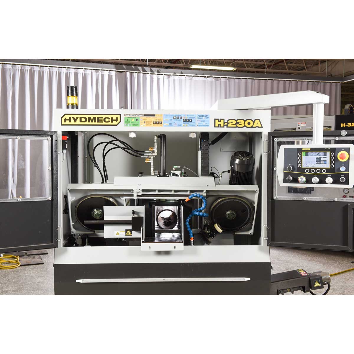 9” x 9” New Hyd-Mech Horizontal Band Saw Model H-230A