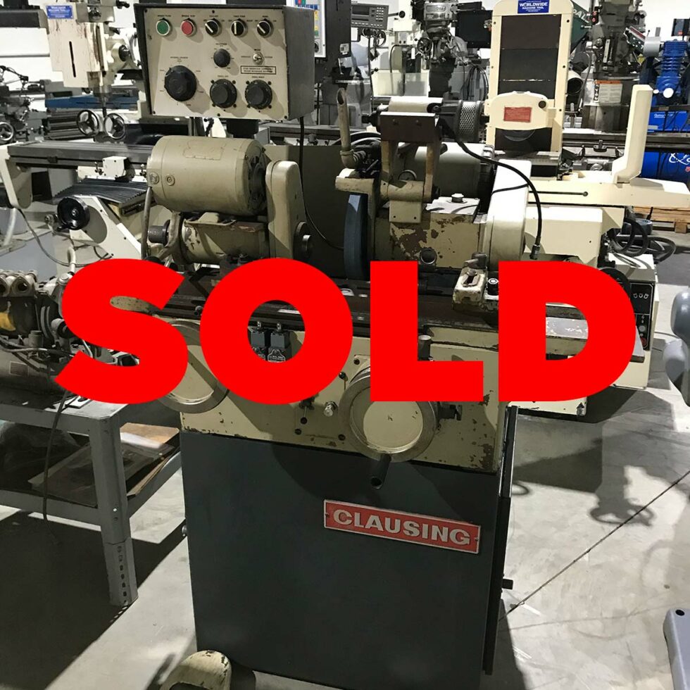 5" x 12" Used Clausing OD Cylindrical Grinder Model 4210