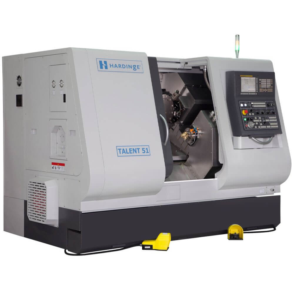 21" x 13 New Hardinge Slant Bed CNC Lathe Model Talent 51