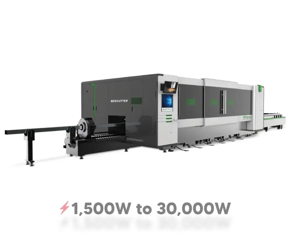 BesCutter Fly Pro Series (Full Enclosure with Parallel Shuttle Table)