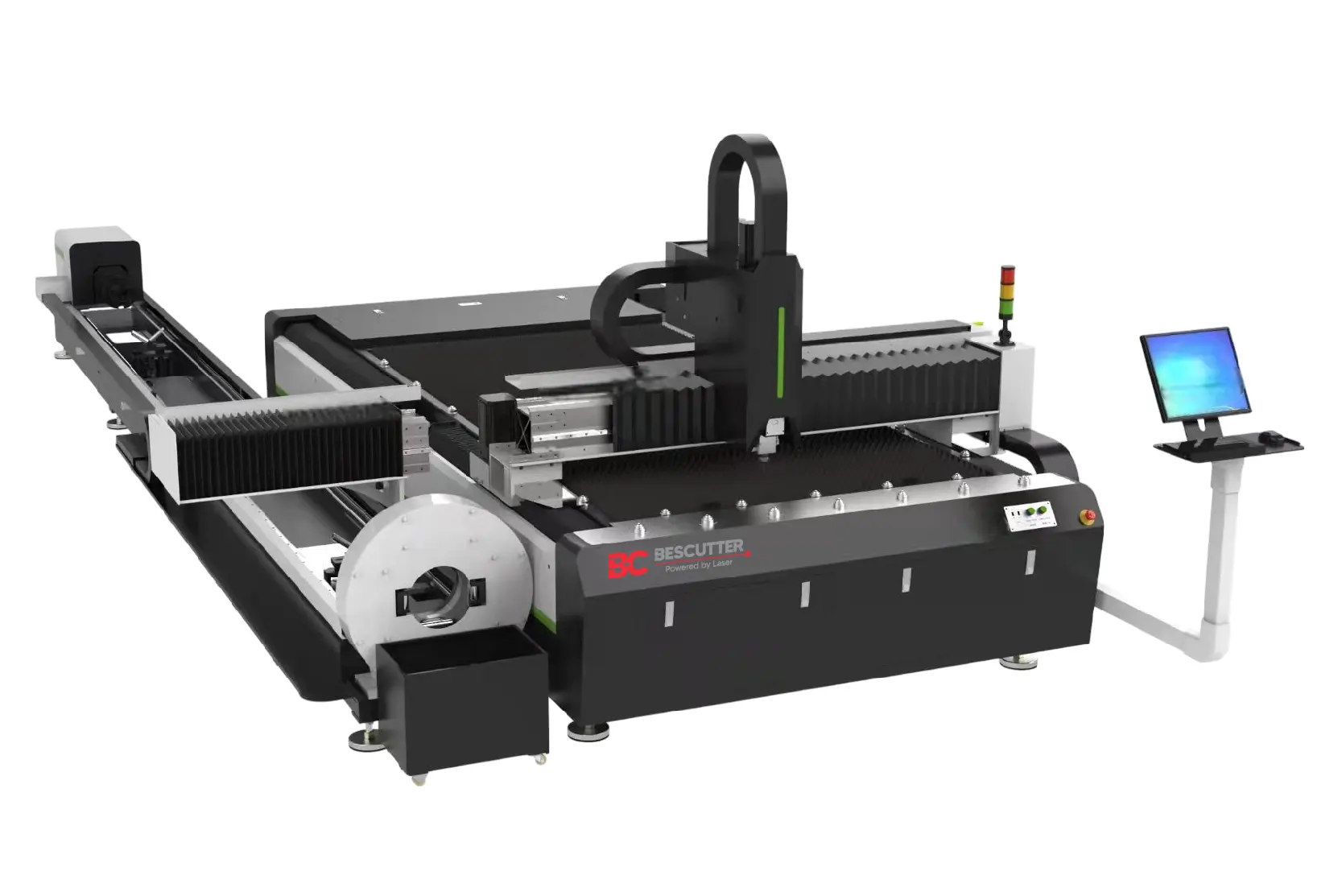 BesCutter Accu Pro Fiber Laser Metal Sheet Cutter